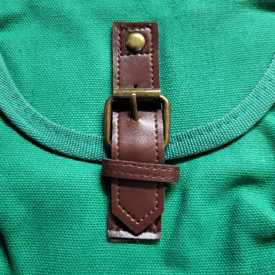 New Underberg German Original vintage-style Backpack Green Canvas 17" X ...
