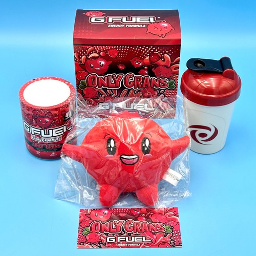 G Fuel Only Crans Collector's Box Crandrew Plushie Figure Tub Sticker ...