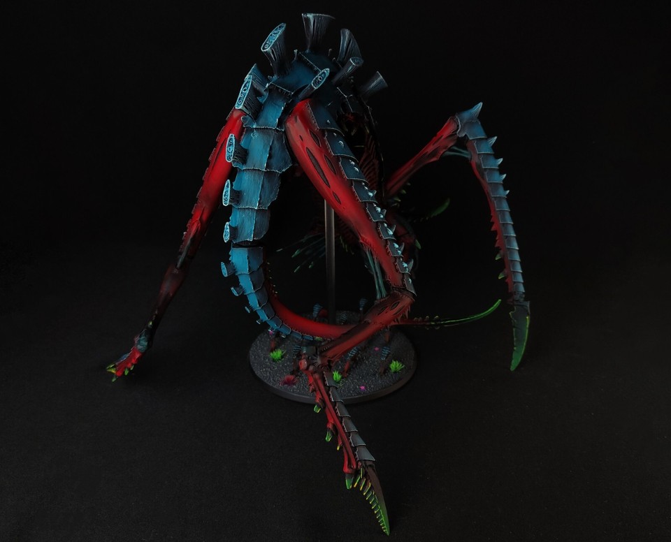 Warhammer 40k COMMISSION painted magnetized Tyranid Hierophant Bio ...
