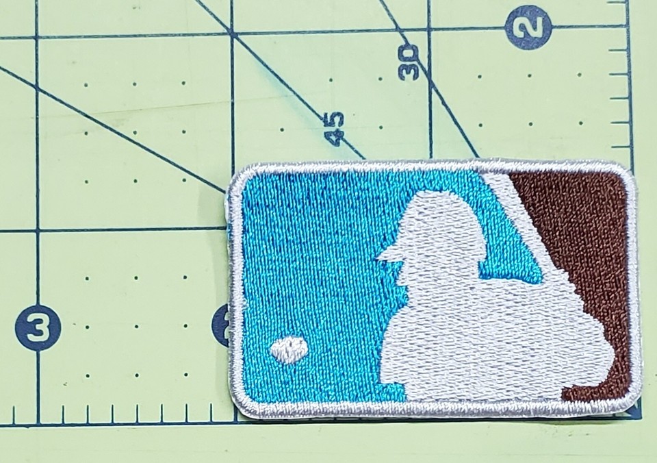 Batterman Logo World Series MLB Baseball Fully Embroidered Iron On ...