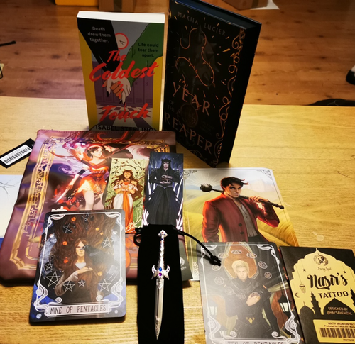 Fairyloot January 2022 Full Box Year Of The Reaper Makiia Lucier SIGNED ...