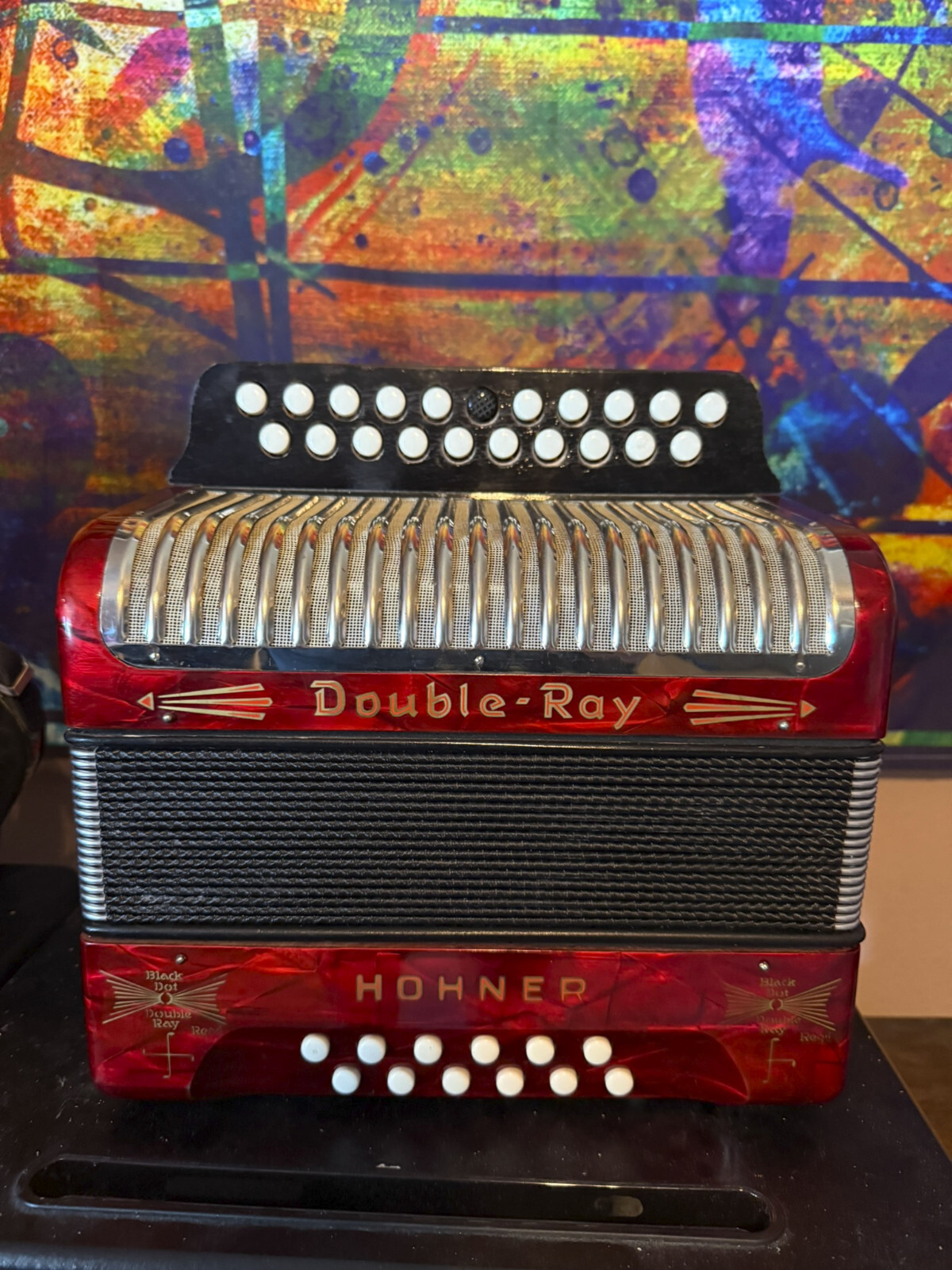 Hohner Double Ray BC Melodeon/Accordion (RARE) | eBay
