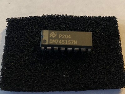National DM74S157N quad 2-to-1 line data selector multiplexer ...