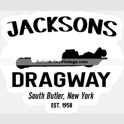 Jacksons Dragway, South Butler, New York Drag Racing Magnet | eBay