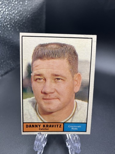 1961 Topps Set-Break #166 Danny Kravitz - Cincinnati Reds - Lot509 | eBay