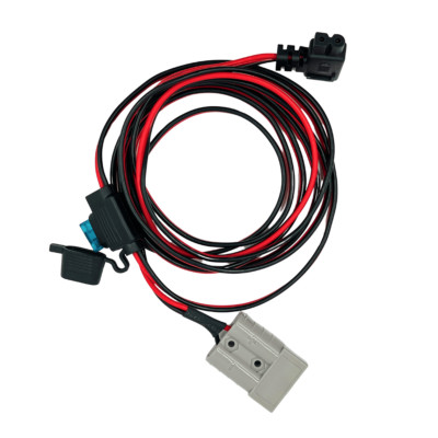 Anderson Style Plug to SnoMaster Fridge Plug Adaptor with Fuse Lead 3m ...