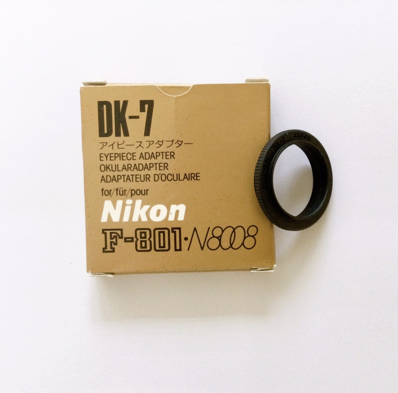 NIKON EYEPIECE ADAPTER DK-7 FOR F-801・N8008 made in Japan in genuine box | eBay