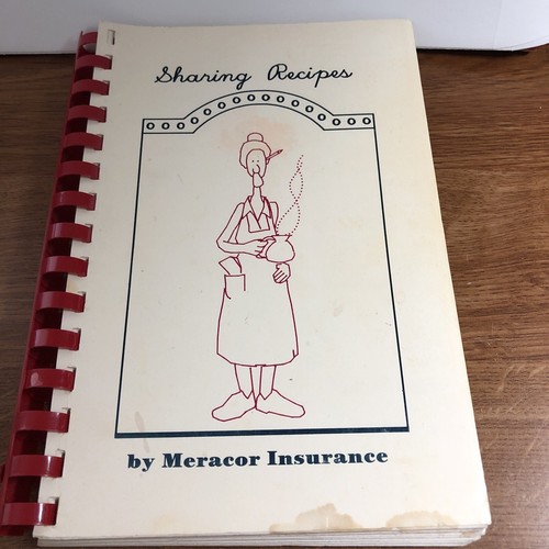 Vintage AZ Cookbook Community Recipes Meracor Life Insurance Employees ...