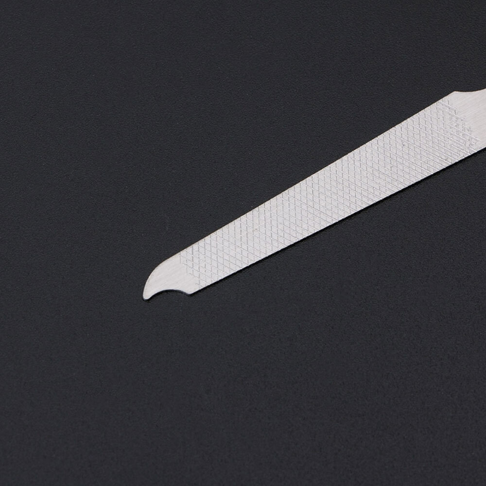 2Pcs Stainless Steel Metal Nail File Double Sided Manicure Files ...