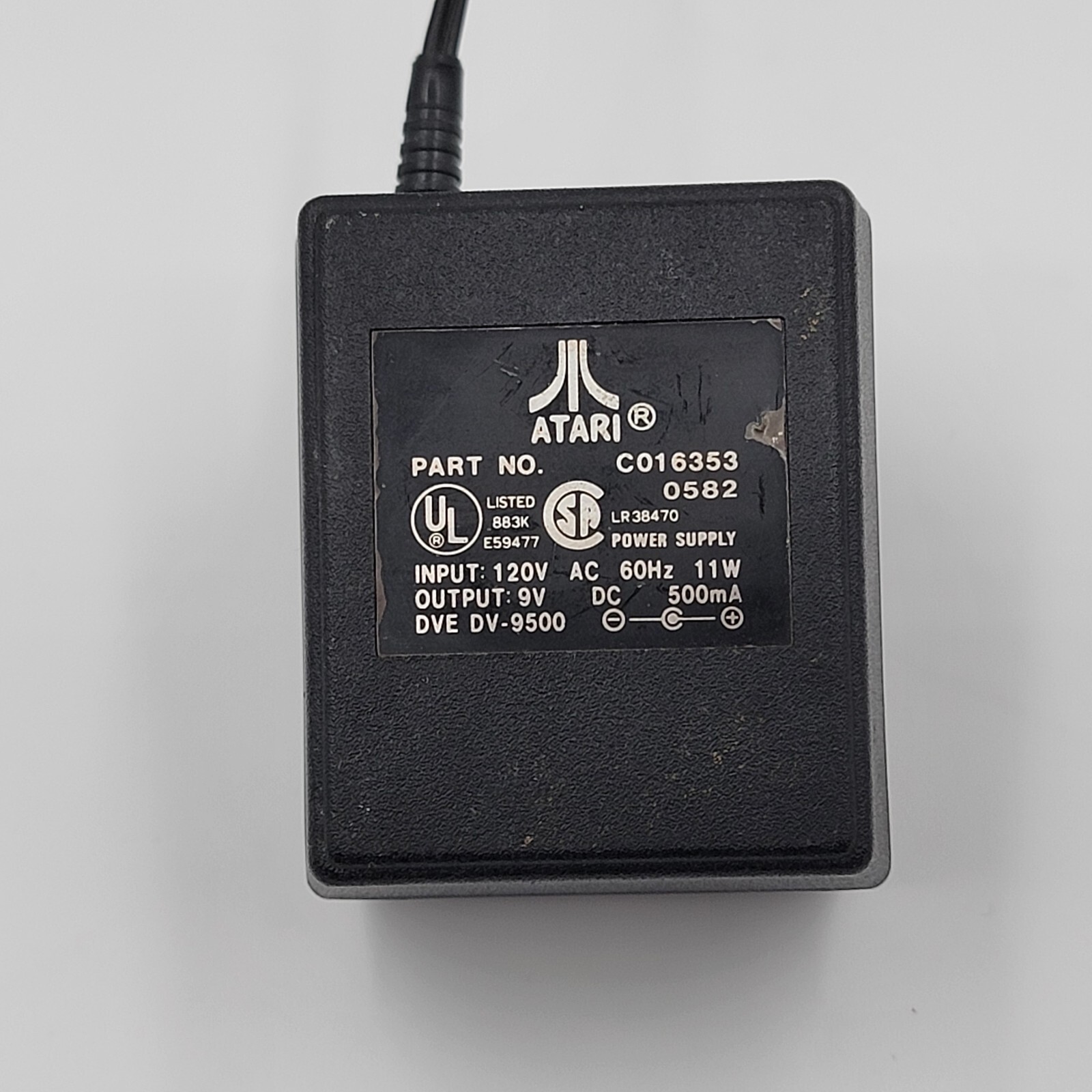 Atari 2600 Power Supply AC Adapter C016353 Authentic OEM TESTED | eBay