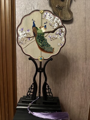 Chinese handicraft Suzhou - embroidered fans | eBay