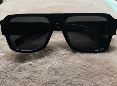 prada sunglasses SPR 22Y 56 16 1AB-550 140 3N and Case | eBay