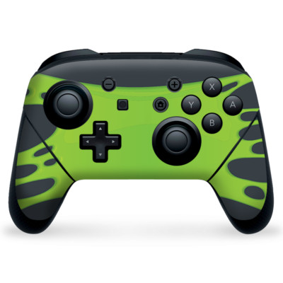 Nintendo Switch Pro Controller Skin Decal Vinyl Wrap - Stretched Slime ...