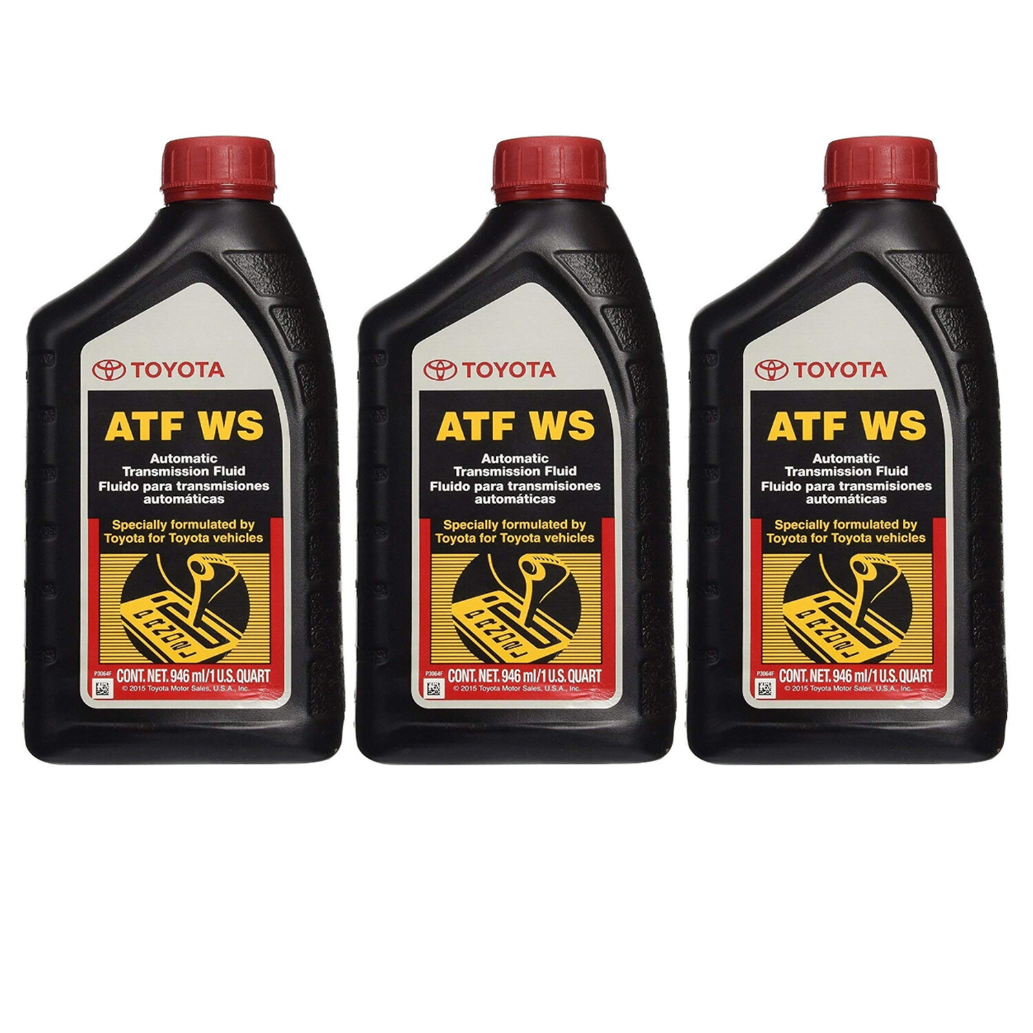 Genuine OEM ATF WS 3 Quarts Automatic Transmission Fluid (3x1 qt) | eBay