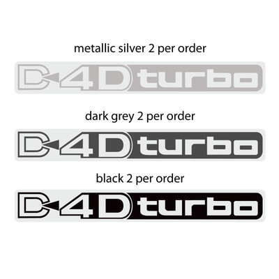 D4D Turbo decals suitable for Landcruiser Prado | eBay