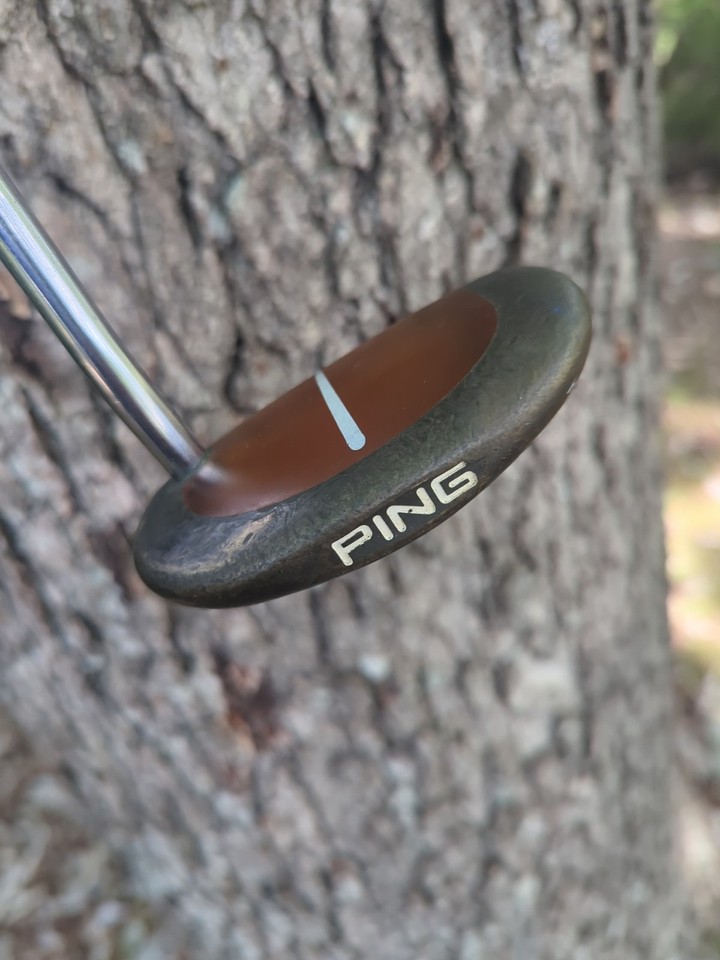Ping Nelli Putter Bronze 35.5 Inches RH Ping Shaft & Grip | eBay