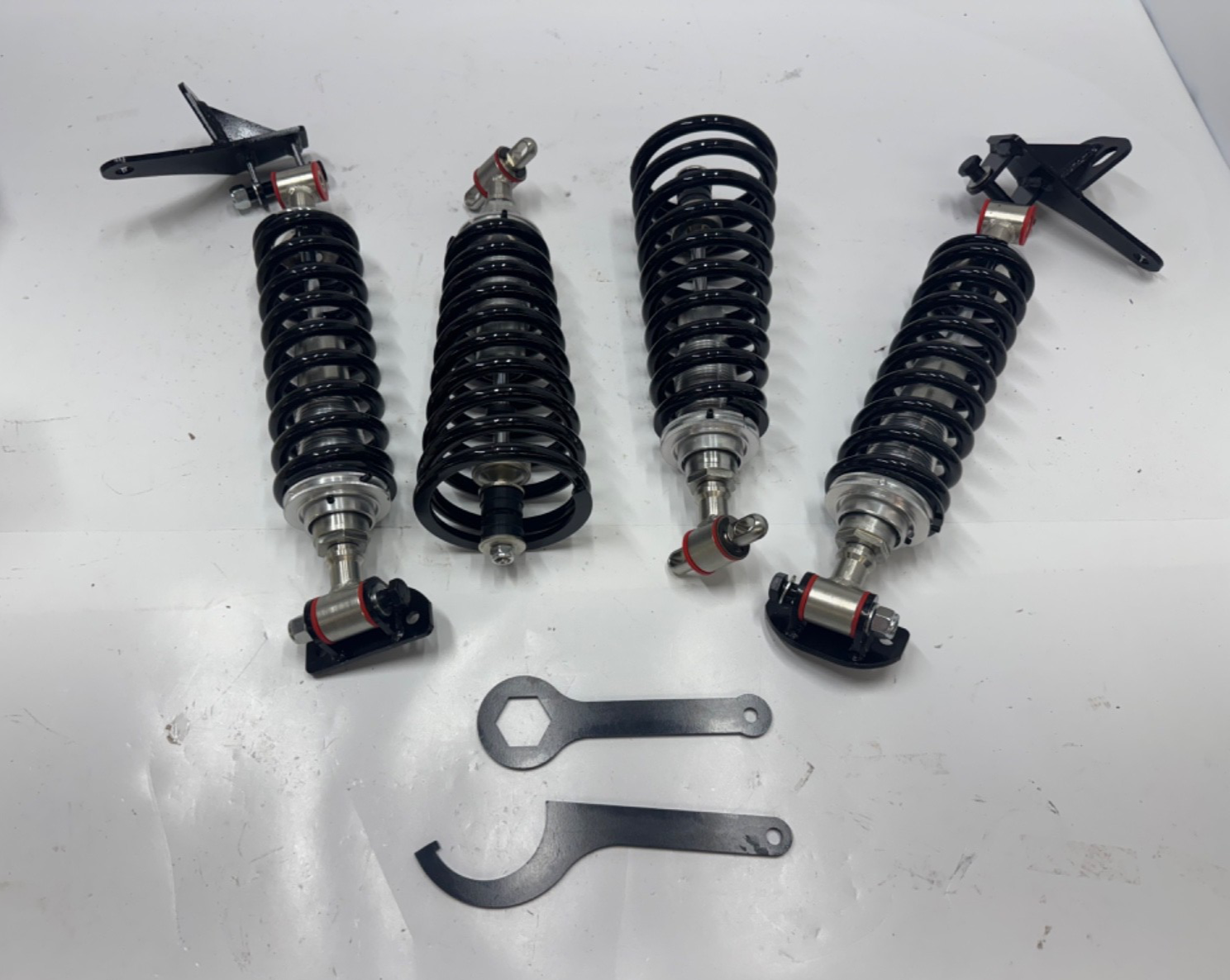 1978-88 GM G-Body 500lbs SBC Front/ 300lbs Rear Coilover Conversion ...