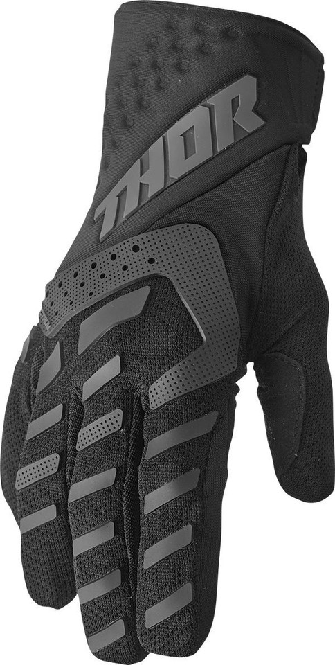 THOR Spectrum MX Motorcross Gloves Black 2023 Model | eBay UK