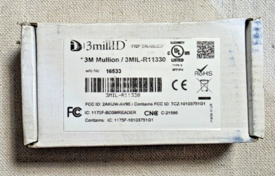 3MillID 3MIL-R11330-NB 3M Series S-Gang Mullion Card Reader | eBay