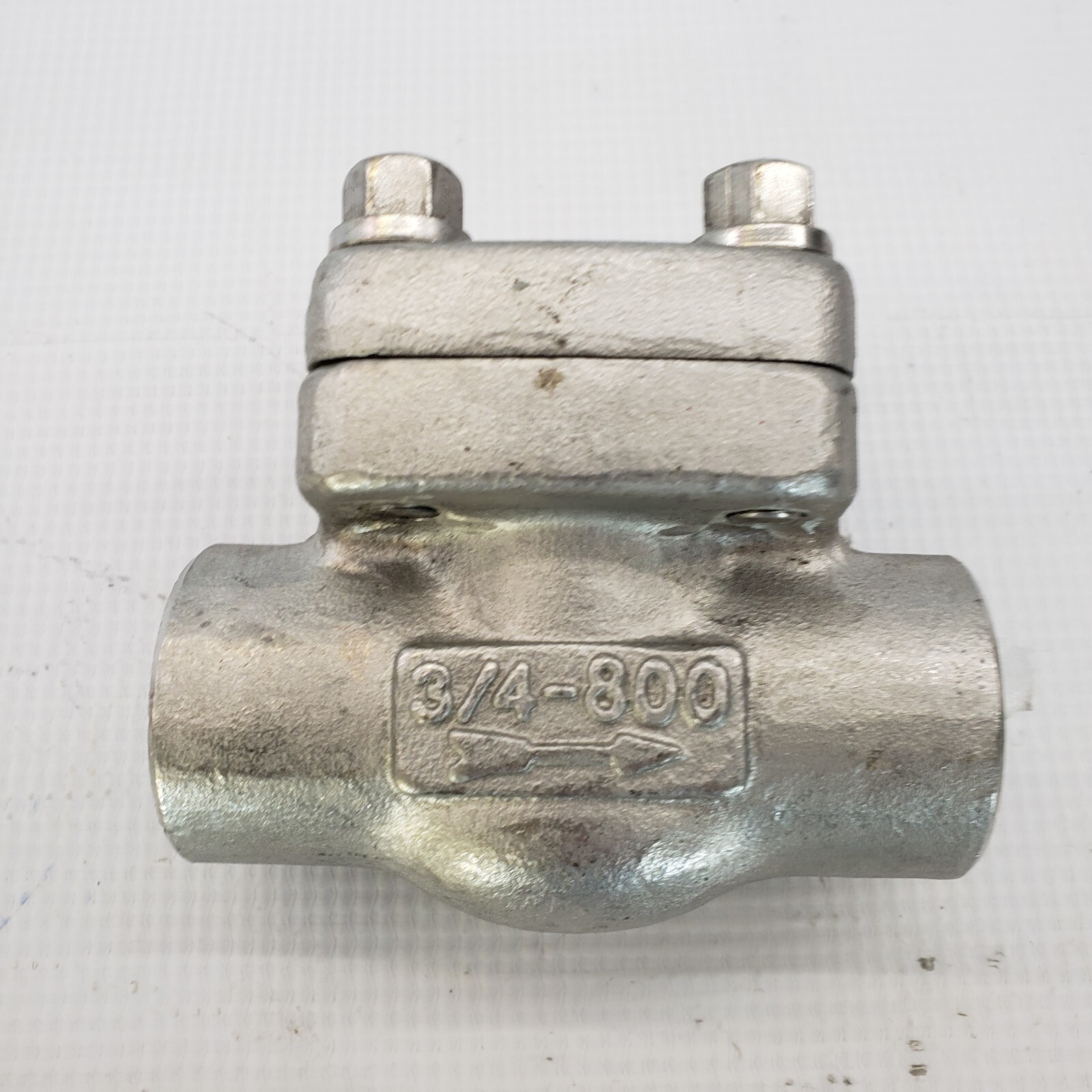 Warren 3/4" Swing Check Valve Class 800 Socketweld 316 Stainless Steel ...