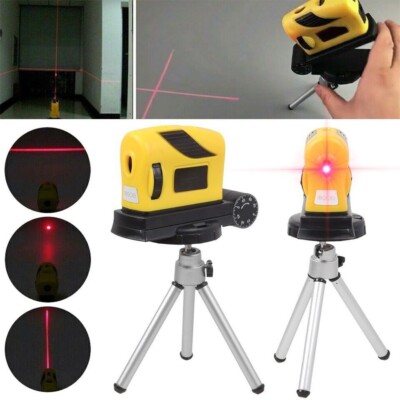 SPINNING LASER LEVEL TOOL STAND Precision 360 Degree Swivel Head Self ...