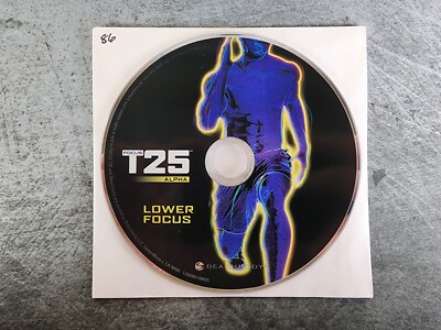 Focus T25 - Lower Focus - DVD Home Fitness Workout Replacement Disc ...