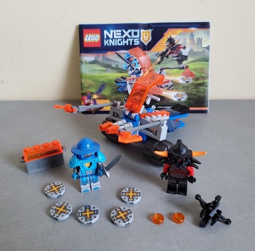 LEGO NEXO KNIGHTS 70310 Knighton Disc Launchers Complete + Instructions ...