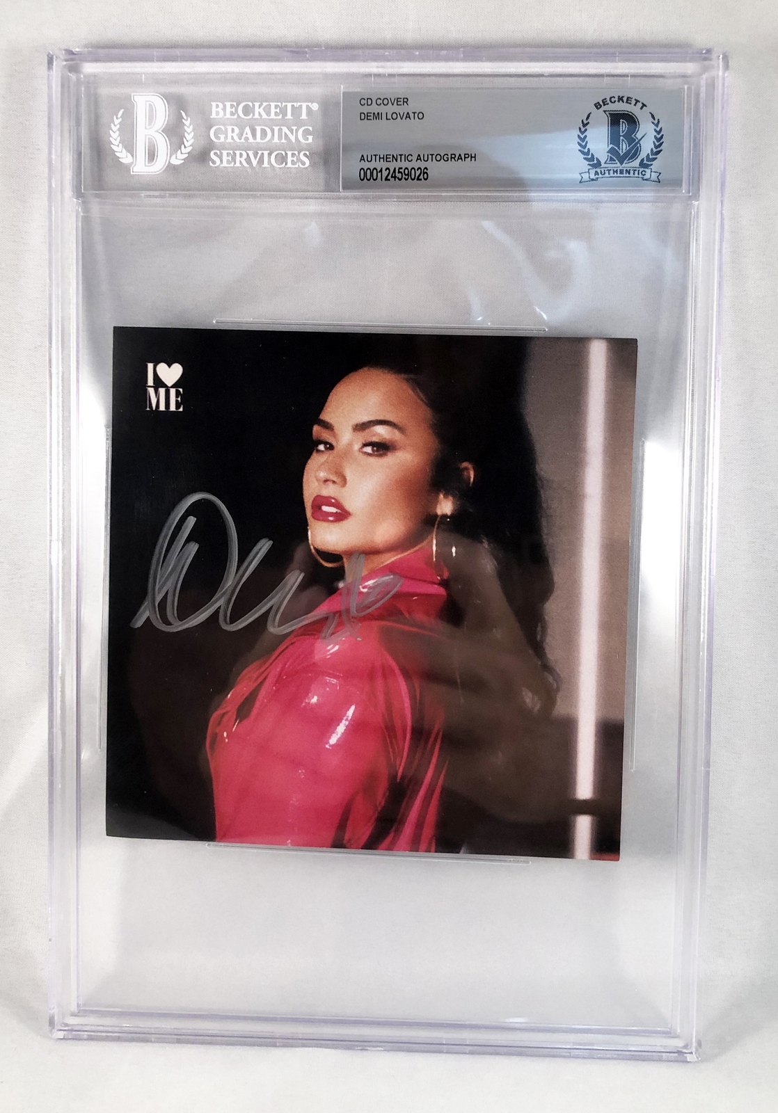Demi Lovato Signed CD Cover 2 Beckett BAS COA | eBay