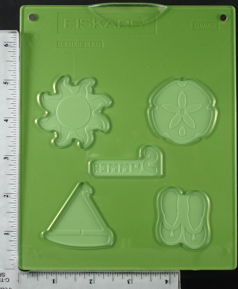 Fiskars Double Sided SEASONAL EMBOSSING PLATES Set of 8 | eBay