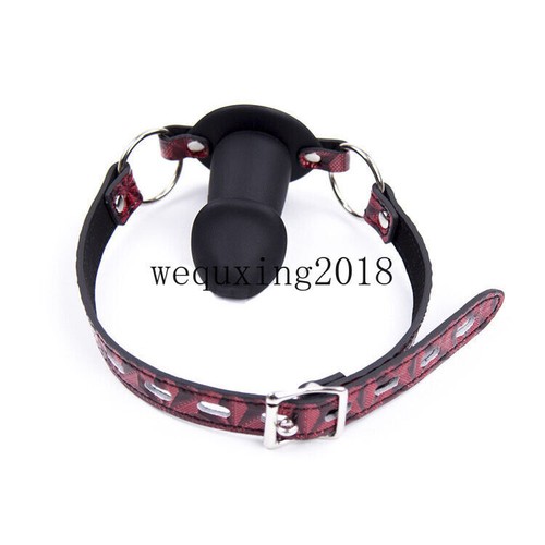 Binding Open Mouth Gags Fixation Plugs Deep Throat Cosplay Restraint ...