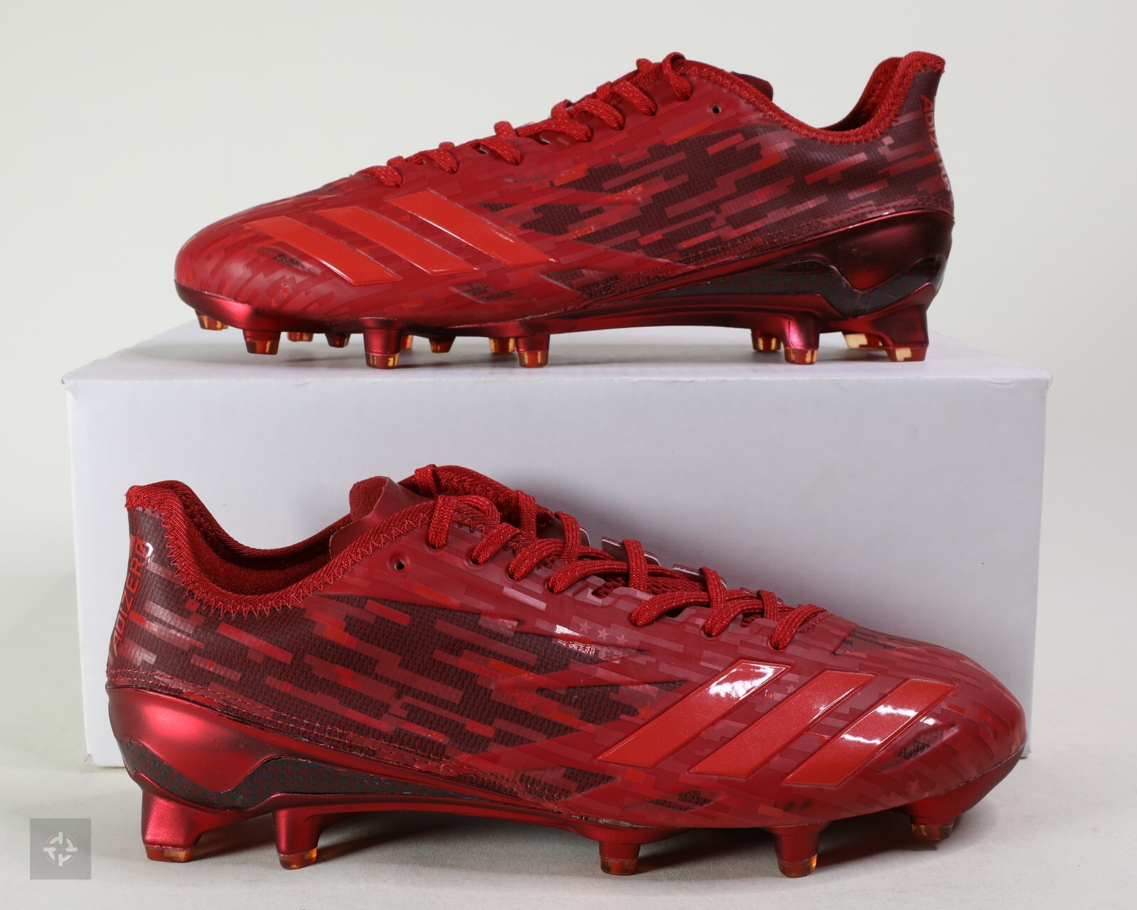 Adidas Adizero 5-Star 6.0 Kevlar Red Football Cleats Men's Size 9 ...