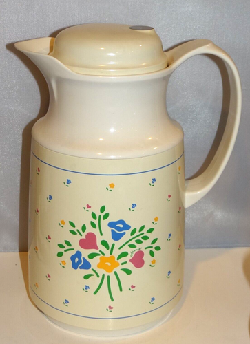 Thermos Helga Coffee Carafe Jamie Flowers Floral Design Germany 1985 ...