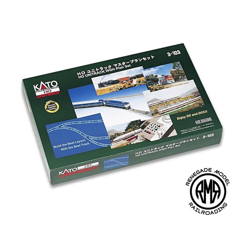 Kato HO Scale World's Greatest Hobby Track Set 3-103 Model Train Set ...
