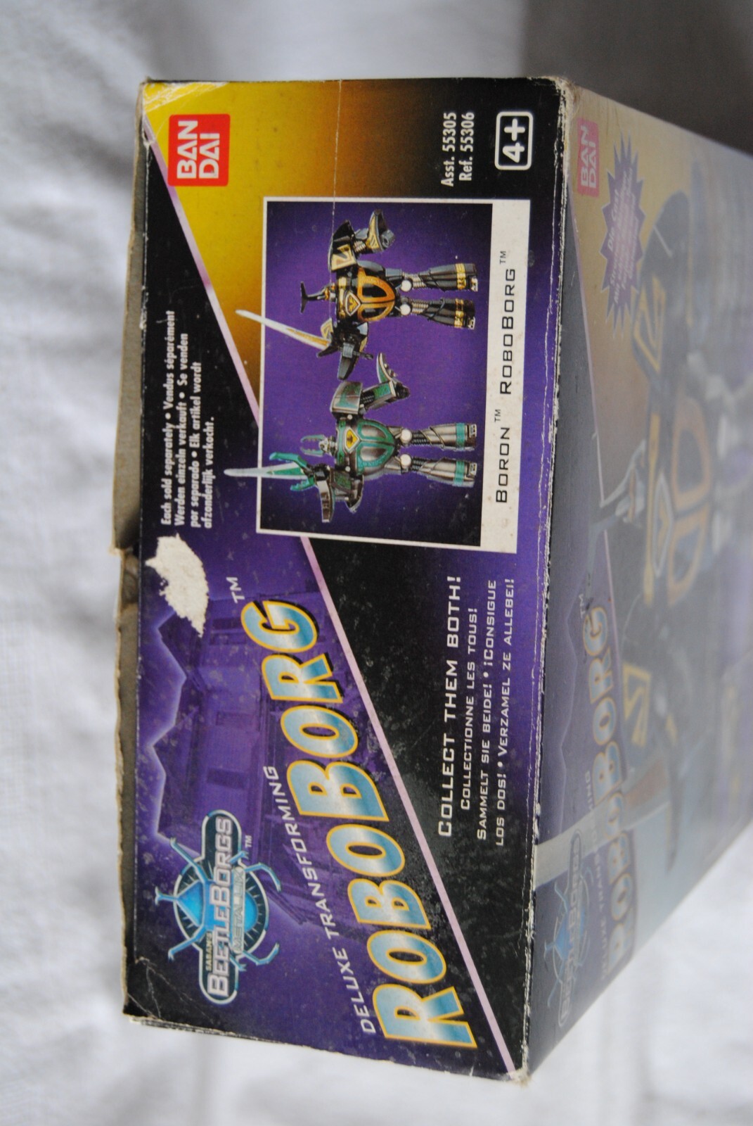 DELUXE TRANSFORMING ROBOBORG BANDAI MODE INSECTE REF 55306 BEETLBORGS ...