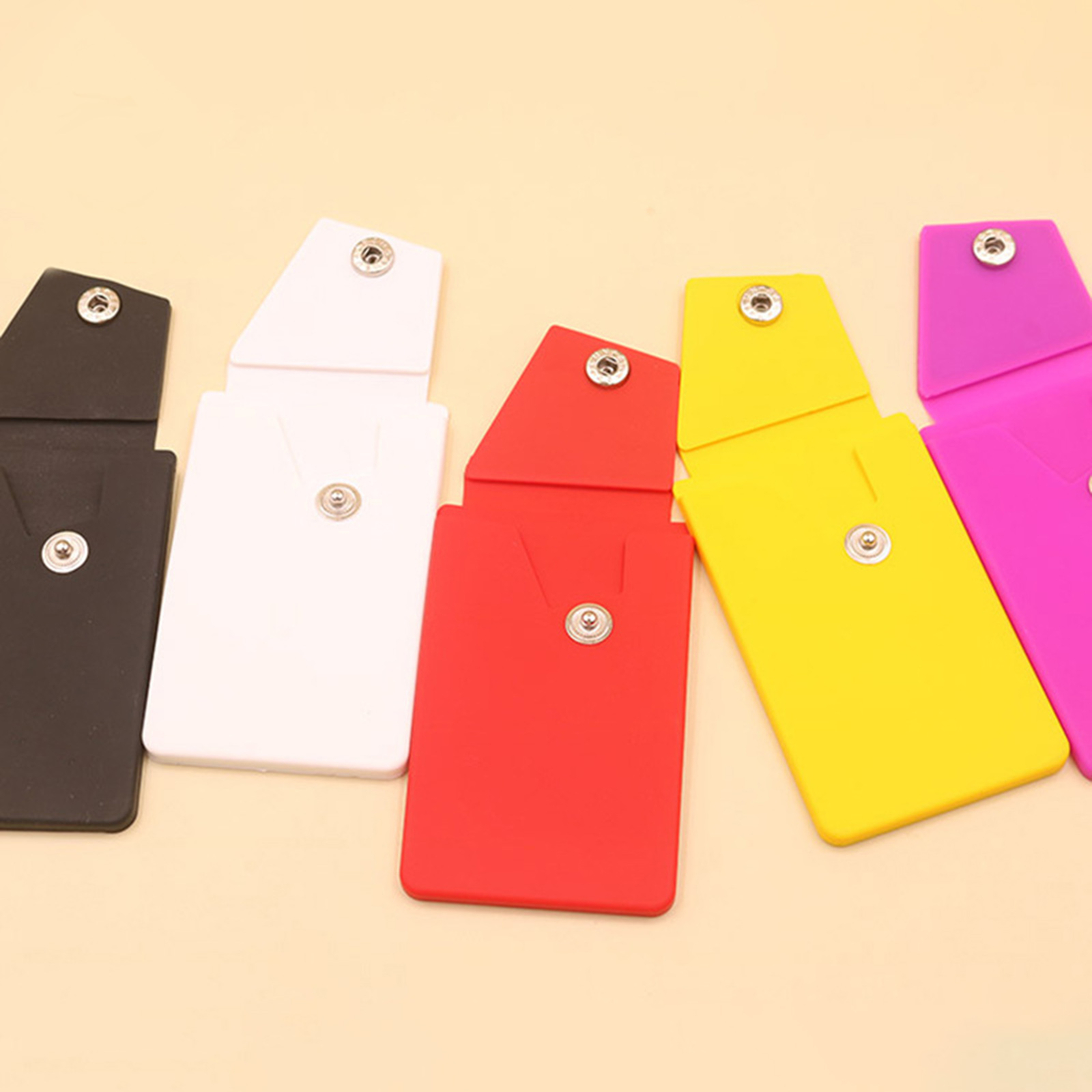 Phone Back Card Holder Elastic Card Storage Phone Pocket Cell Phone ...