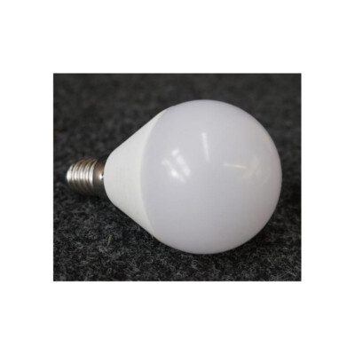Ampoule globe LED 6.4W verre dépoli Ø 45mm 4000K 600lm culot E14 230V DecoLed T | eBay