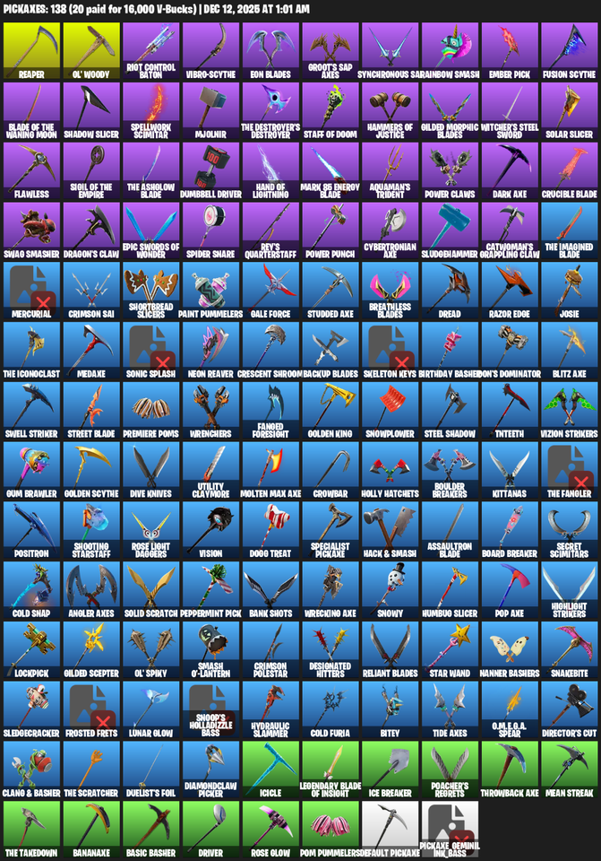 FN STACKED ACCOUNT ORANGE JUSTICE! (DM BEFORE BUY) | eBay