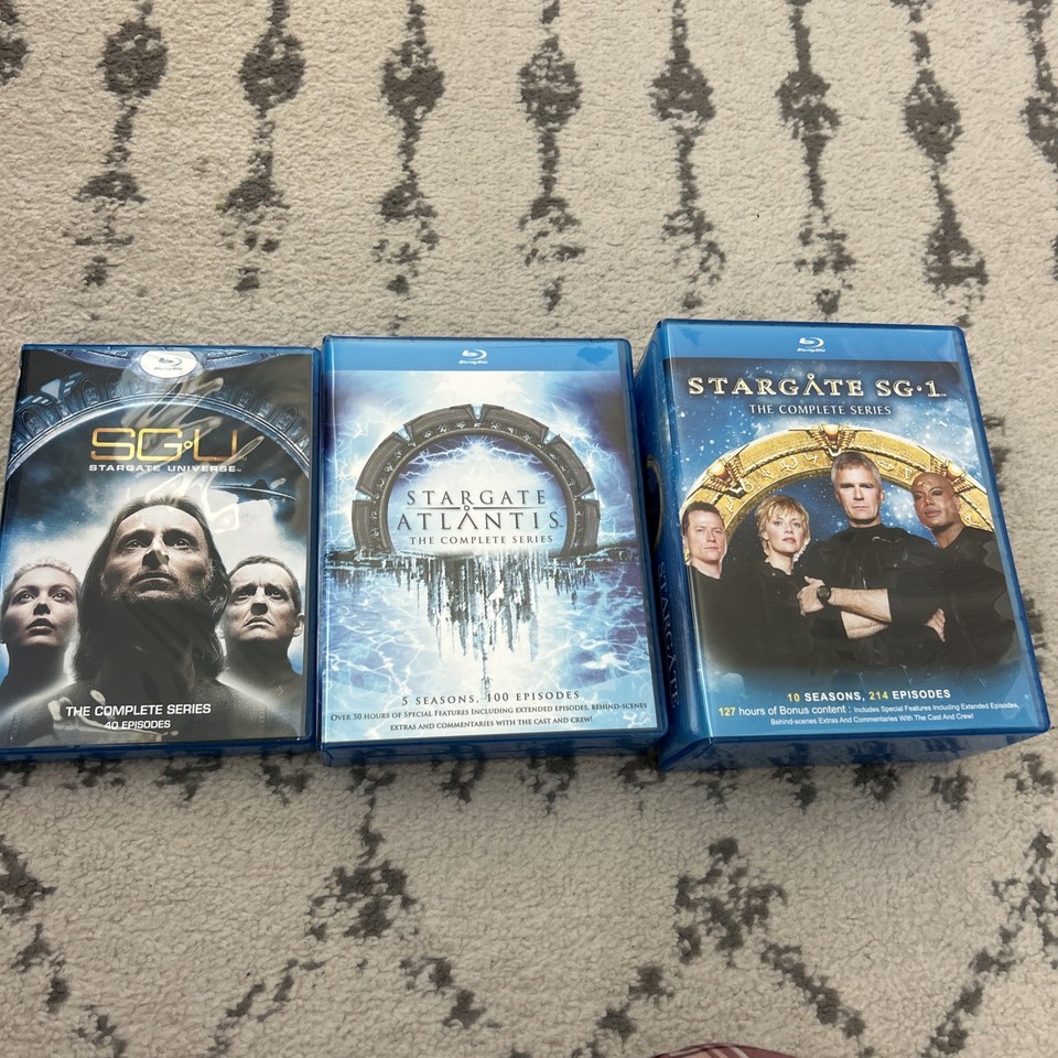 Stargate The Complete Series Collection Set SG-1+ATLANTIS+UNIVERSE SGU ...