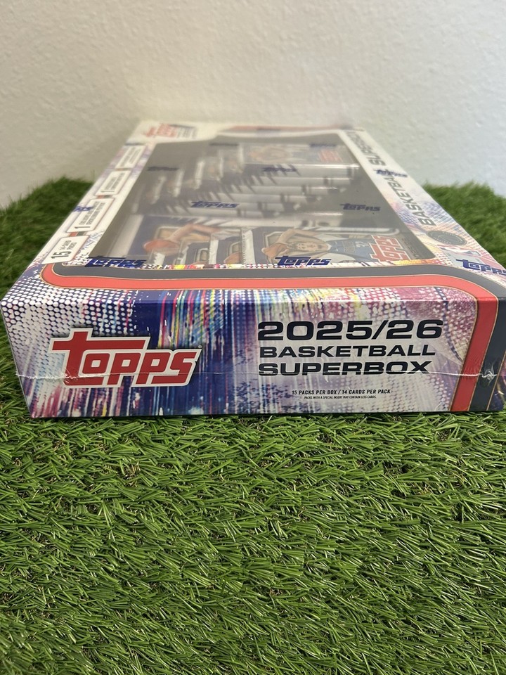 2025-26 Topps NBA Basketball Superbox Flagship Collection Exclusive New ...