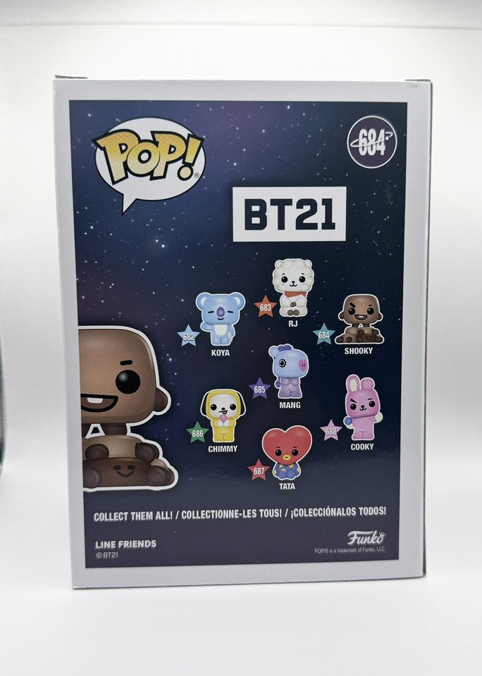 Funko Pop! Animation: BT21 - Shooky Vinyl Figure 889698402392 | eBay