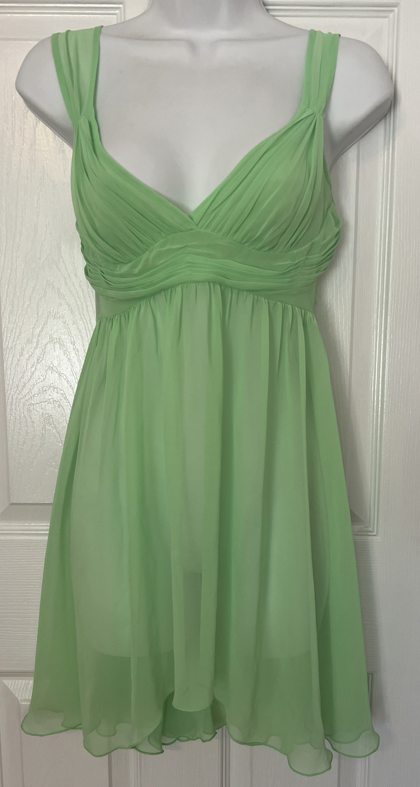 Victoria's Secret Sheer Green Babydoll Gown Size Extr… - Gem