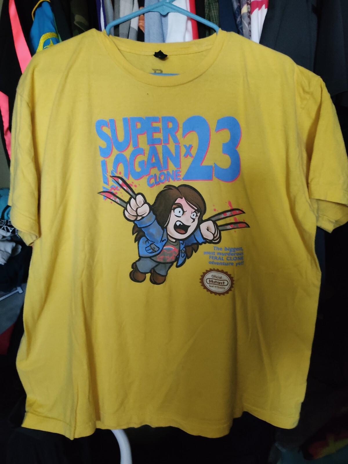 Super logan clone x-23 laura kinney mutant cartoon ye… - Gem