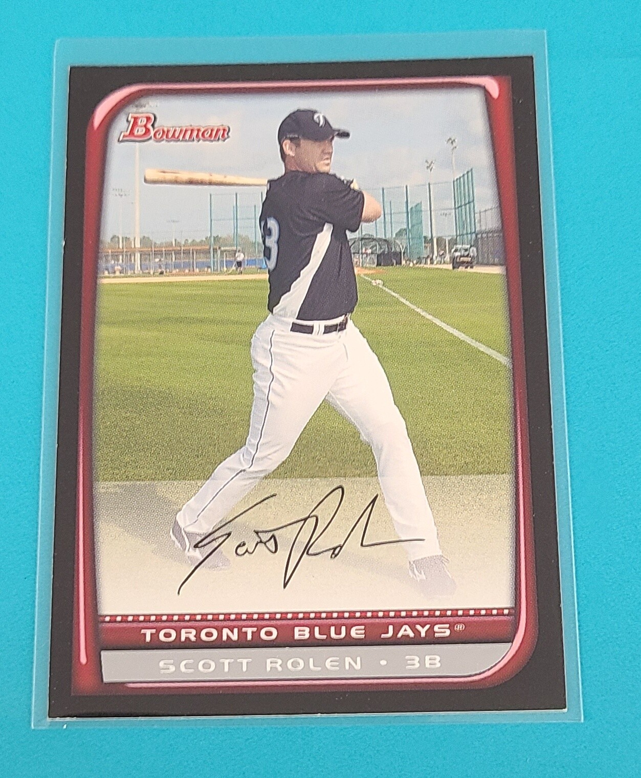 2008 Bowman #43 Scott Rolen Toronto Blue Jays Baseball Card K3 | eBay