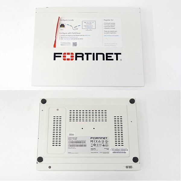 Fortigate FG-60E Fortinet Network Security Firewall w/ Power Cable USED ...