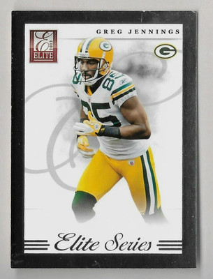 GREG JENNINGS 2012 ELITE FOOTBALL ELITE SERIES SP INSERT CARD #2 579/ ...