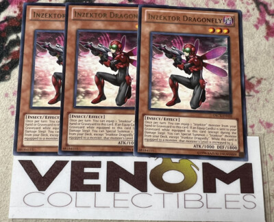 3x (M/NM) - Inzektor Dragonfly - ORCS-EN020 - Rare - Unlimited YuGiOh ...