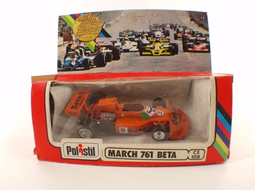 Polistil Model Club 33 n° CE108 March 761 Beta 1/41 neuf en boite mint ...