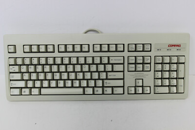 COMPAQ 235496-101 PS/2 KEYBOARD 121740-001 MODEL RT6656TW WITH WARRANTY ...