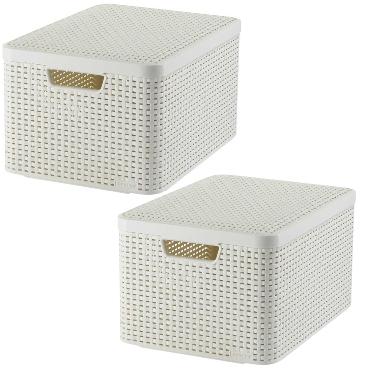 Curver Storage Boxes Large Curver 22L Storage Boxes, £5 At Homebase