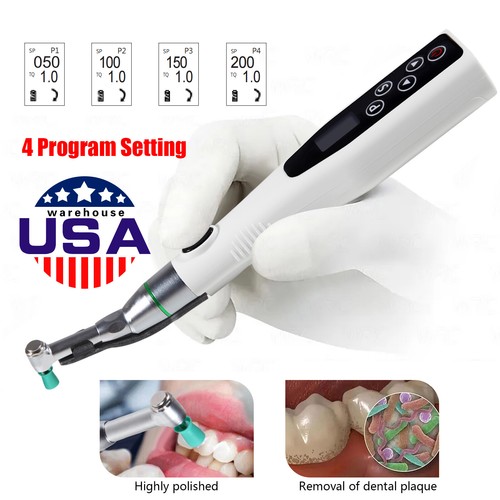 360° Swivel Dental Hygiene Prophy Handpiece Electric Motor With 4:1 ...